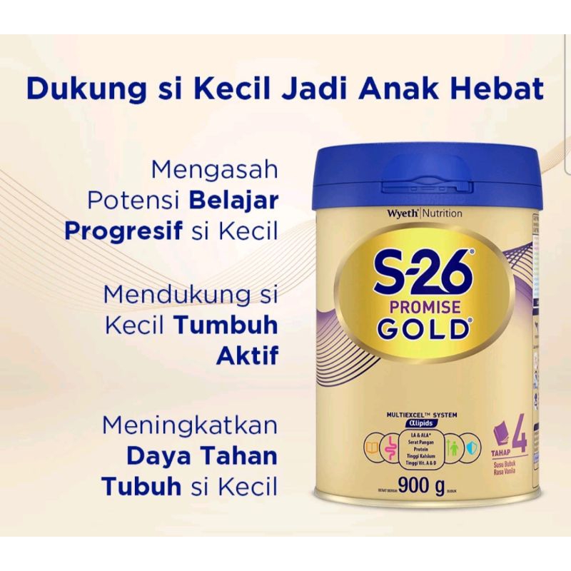Jual Wyeth S26 Promise Gold 900Gram kaleng. S-26 Promise Gold Kaleng ...