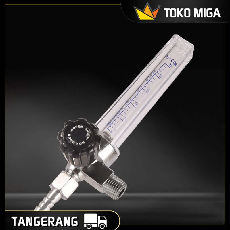 Jual Flow Meter Argon Regulator Untuk regulator Argon / CO2 Regulator ...