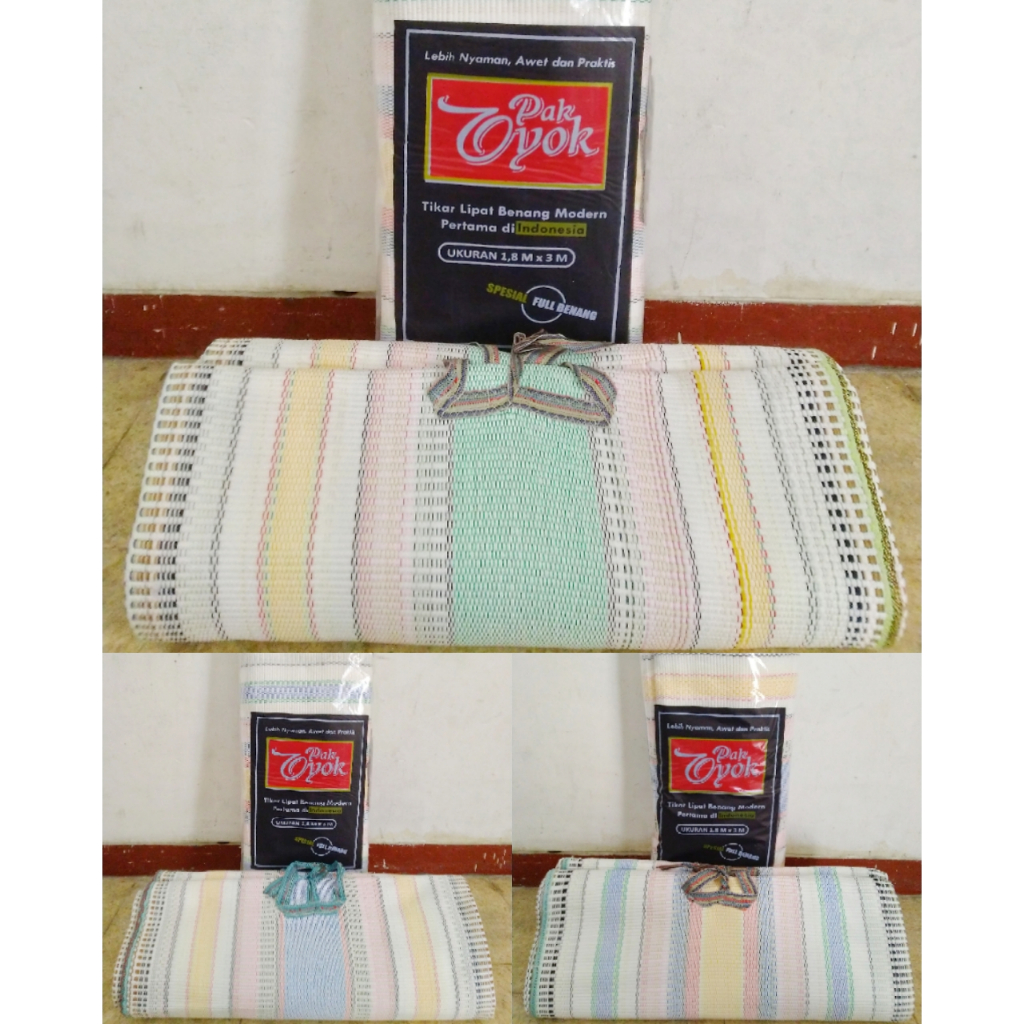 Jual [PREMIUM] Tikar Hajatan Jumbo Full Benang - Tikar Lipat Tanpa ...