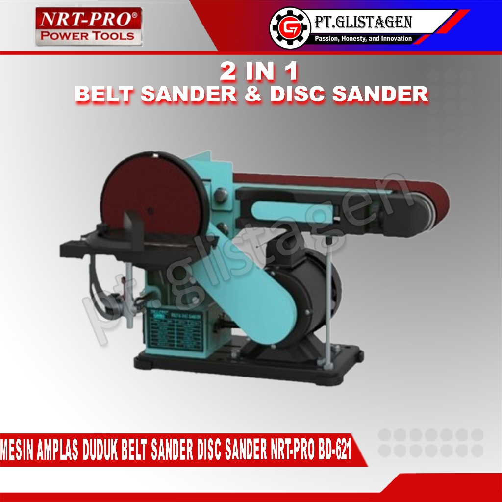 Jual NRT-PRO BD 691 HD Mesin Amplas Duduk Belt Disc Sander 2 in 1 BD ...