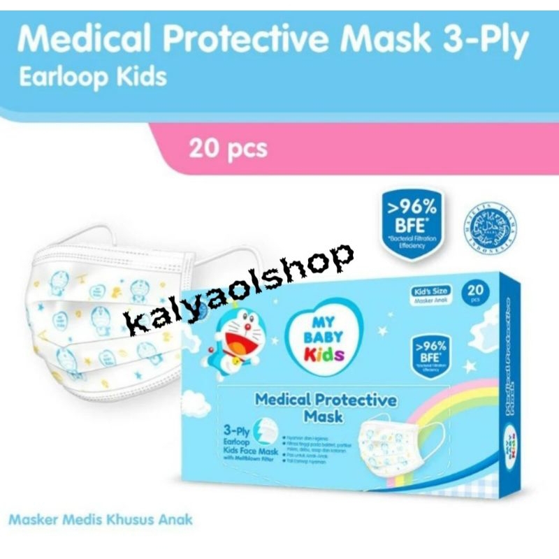 Jual My Baby Masker Anak Medical Protective isi 20 pcs | Shopee Indonesia