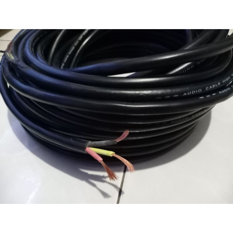 Jual kabel listrik pajero 3x1,5 100 meter kabel serabut isi 3 serabut ...