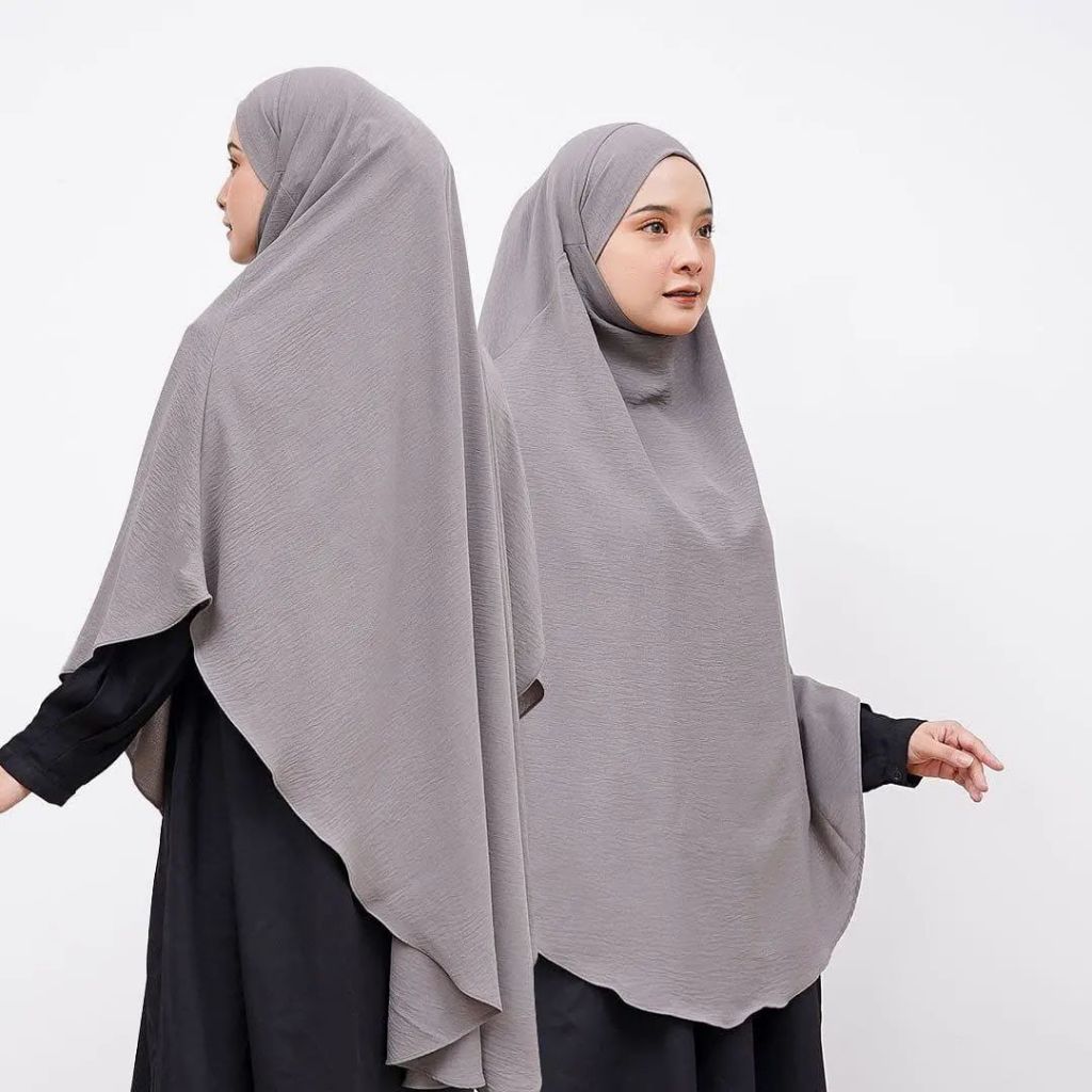 Jual Khimar Inara Carad 2in1 Jilbab Wanita Terbaru 2023 Bahan Crinkle ...