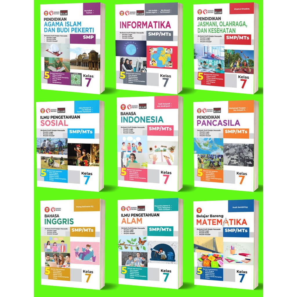 Jual BUKU INFORMATIKA SMP KELAS VII/7-PAI SMP KELAS VII/7-IPA SMP KELAS VII/7-IPS SMP KELAS VII ...