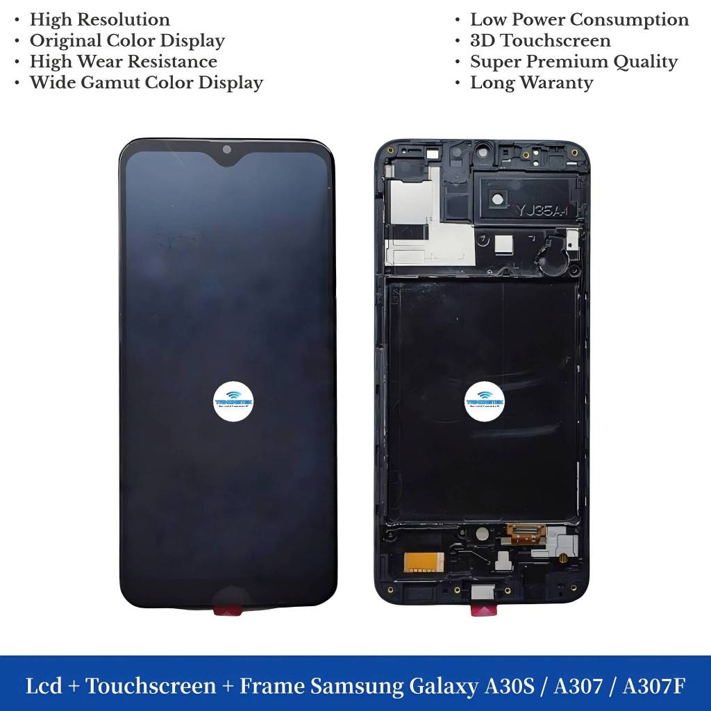 Jual Lcd + Touchscreen + Frame Samsung Galaxy A30S / A307 / A307F ...