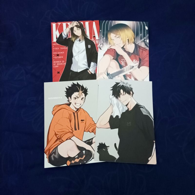 Jual [Haikyuu] Onegingek Postcard Kenma Piso Sangkar The Dumpster ...