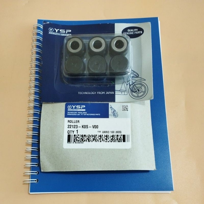 Jual YSP ROLLER STANDAR SET VARIO 160 (K0S) /PCX 160 /ADV 160 /ROLLER ...