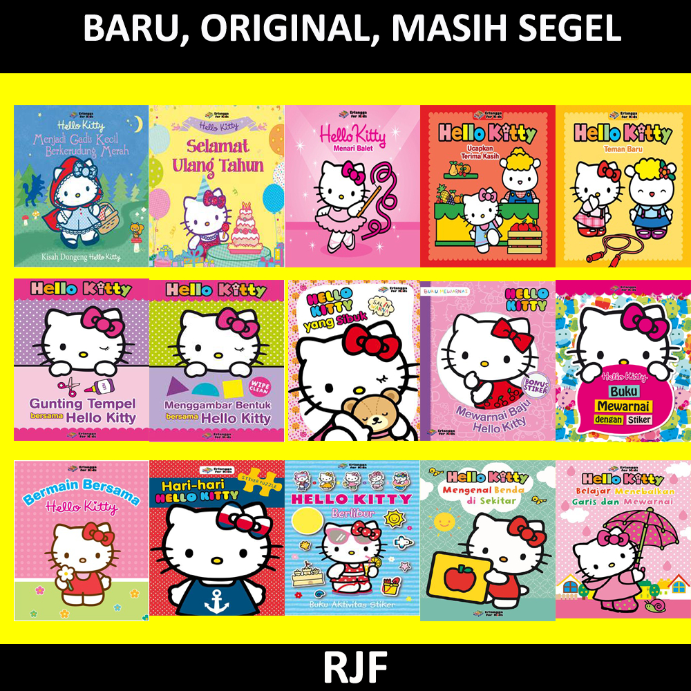 Jual CERITA BERGAMBAR & AKTIVITAS SERI HELLO KITTY : MENJADI GADIS ...