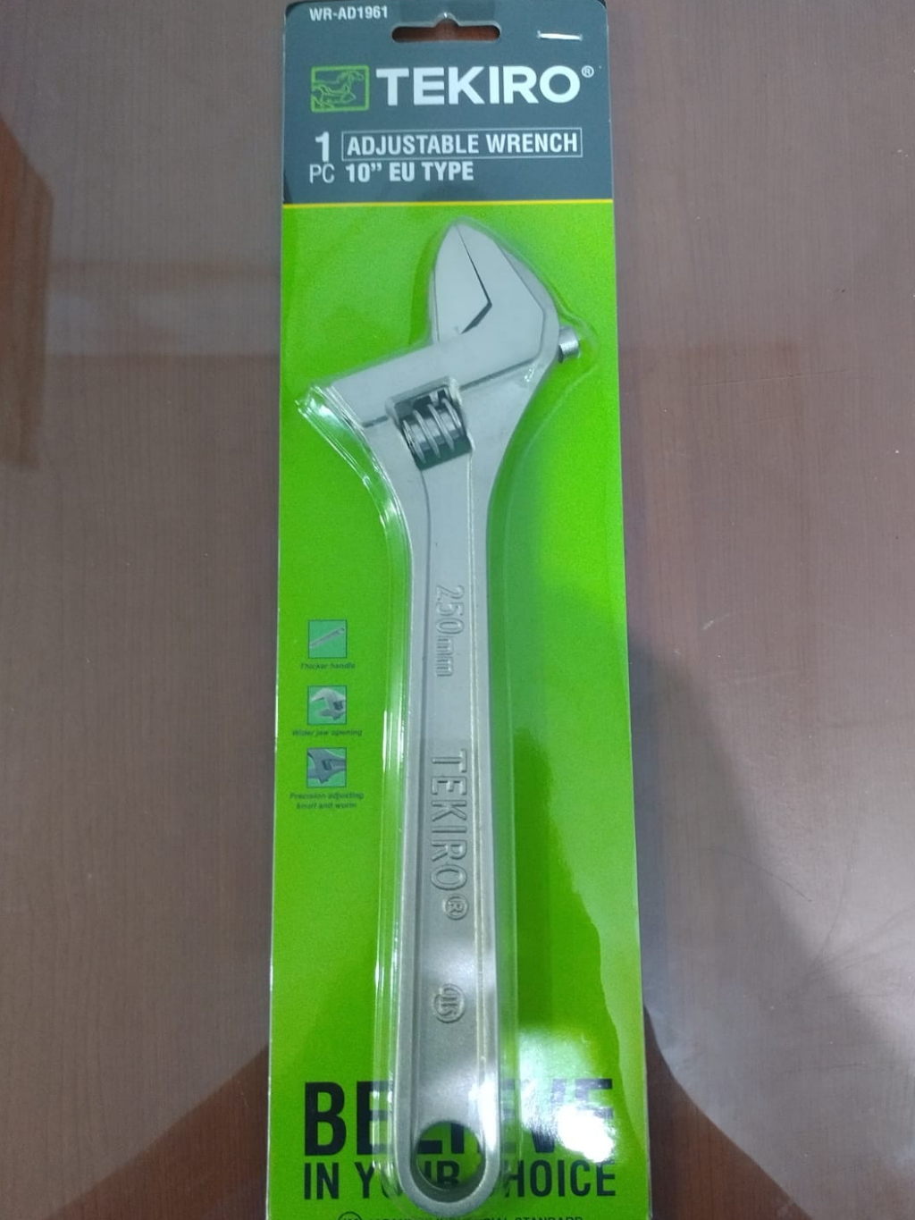 Jual TEKIRO ADJUSTABLE WRENCH 10 INCH ATAU KUNCI INGGRIS ORI JEPANG ...