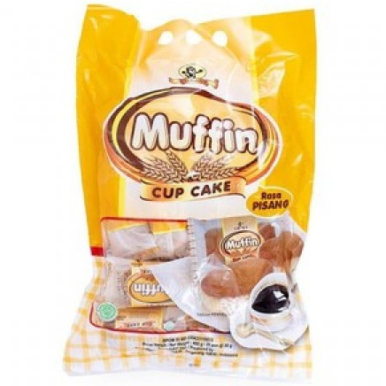 Jual Pusan Mufin Cup cake isi 20pcs ( 360 gr ) muffin rasa original ...