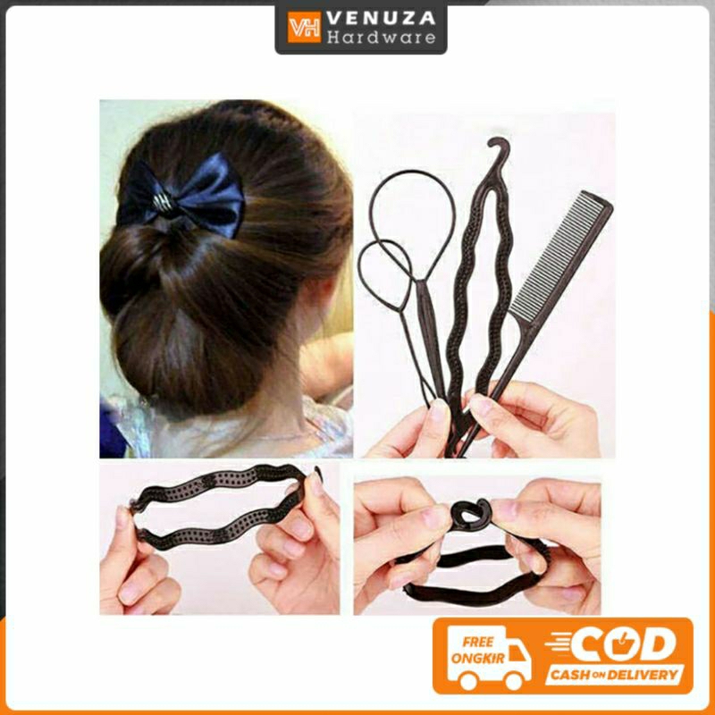 Jual Alat Styling Sanggul Rambut | Shopee Indonesia