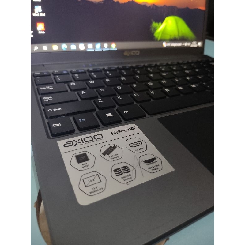 Jual laptop Axioo 2021 mybook 14F panel IPS ram 8Gb SSD 256Gb Intel ...