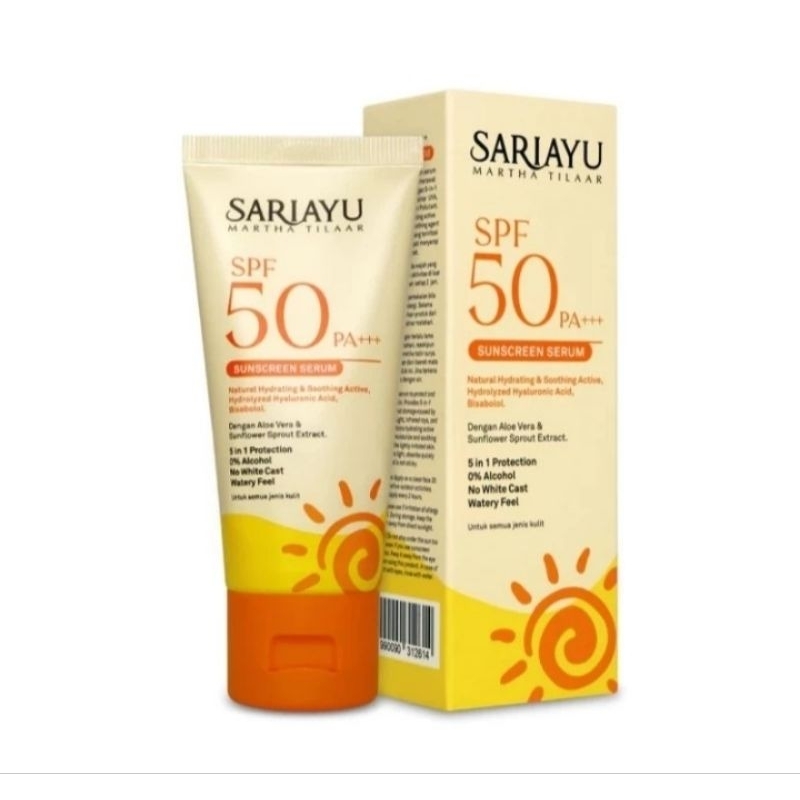 Jual Sariayu Sunscreen Serum Spf50 30G | Shopee Indonesia