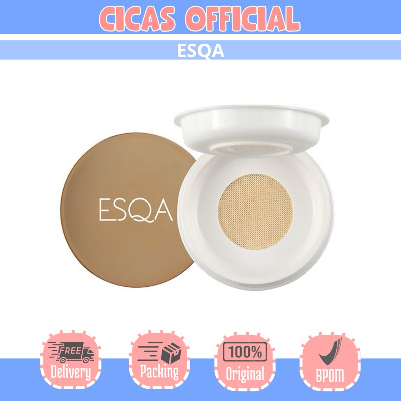 Jual cicasofficial - ESQA Flawless Micro Setting Powder - Translucent ...