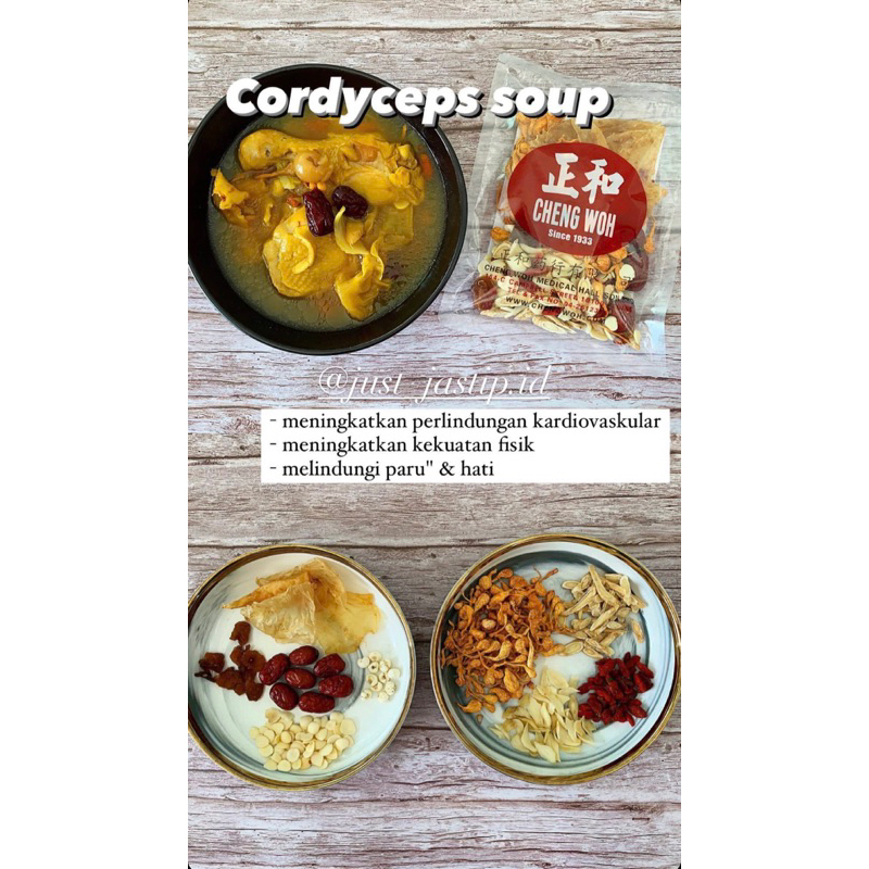 Jual Cordyceps Soup cheng woh (PO PENANG) | Shopee Indonesia
