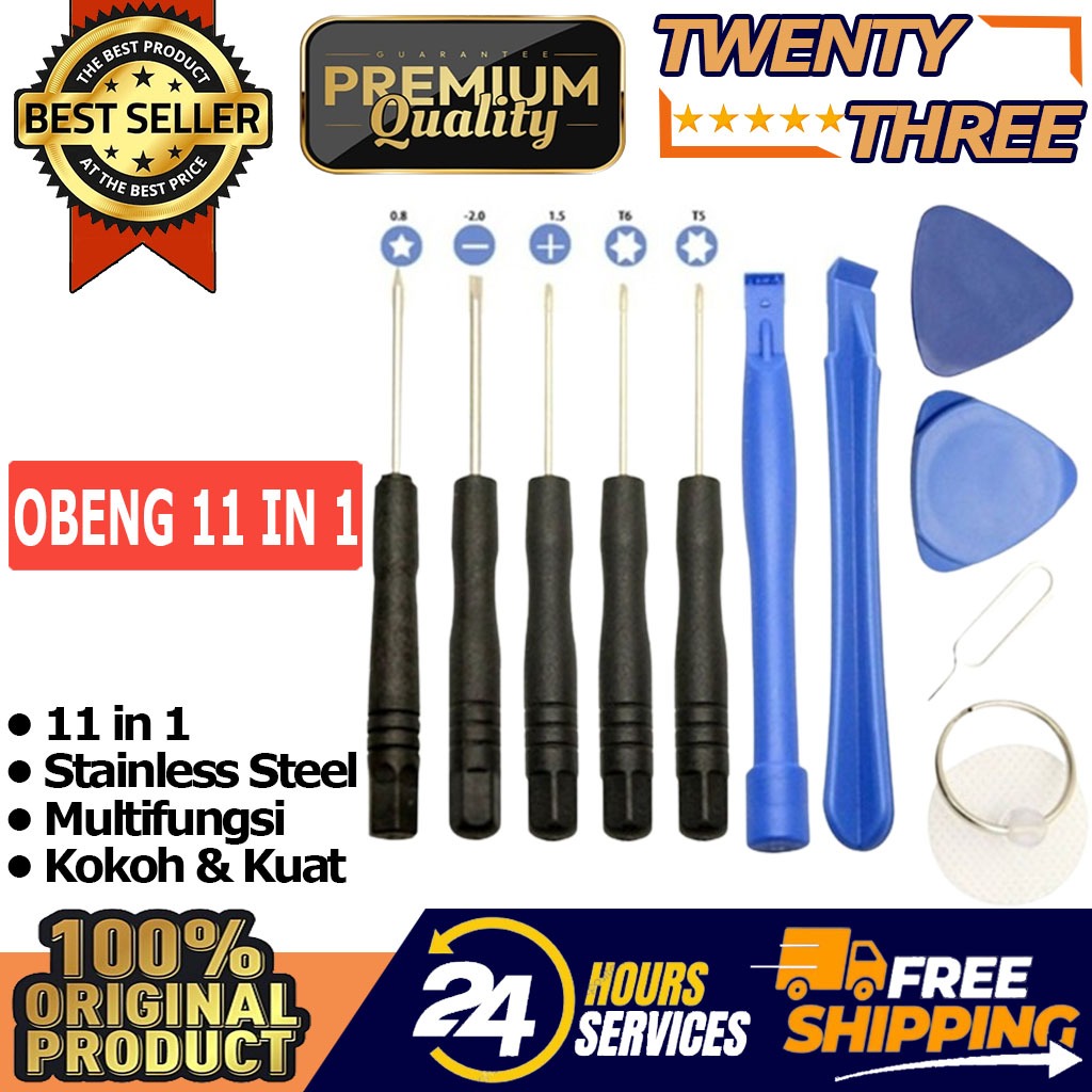 Jual ALAT PERALATAN REPARASI SMARTPHONE HP 11 IN 1 REPAIR TOOLS SET ...