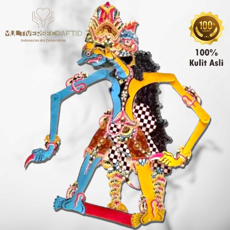 Jual Wayang Alusan Kulit Sapi ASLI Jayasanda/Jarasanda Alusan Ukuran ...