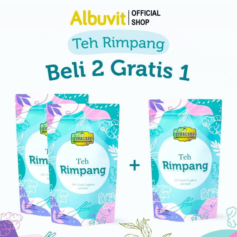 Jual BELI 2 GRATIS 1 Teh Rimpang Syifacare - Teh Celup Rempah Rimpang ...