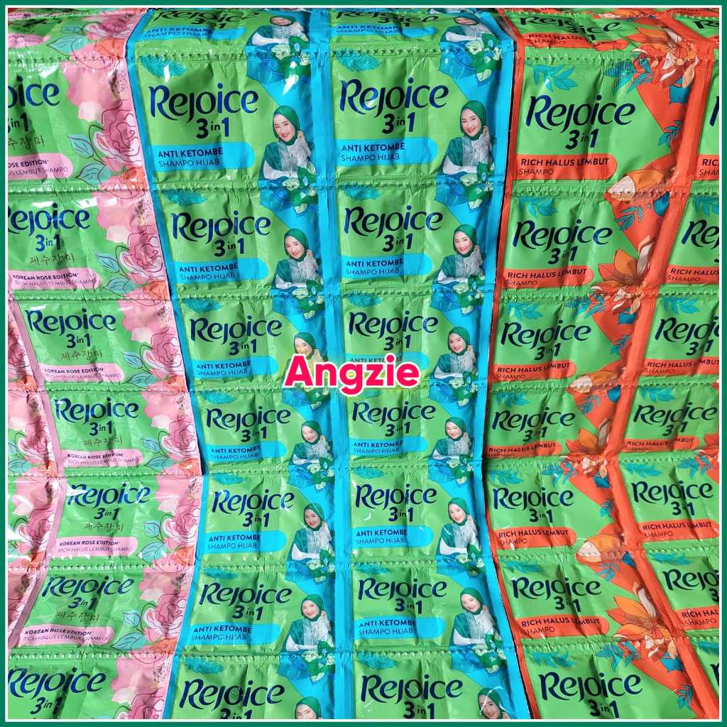 Jual Rejoice Sampo 1 renceng isi 12 pcs ( 24 kanan kiri ) | Shopee ...