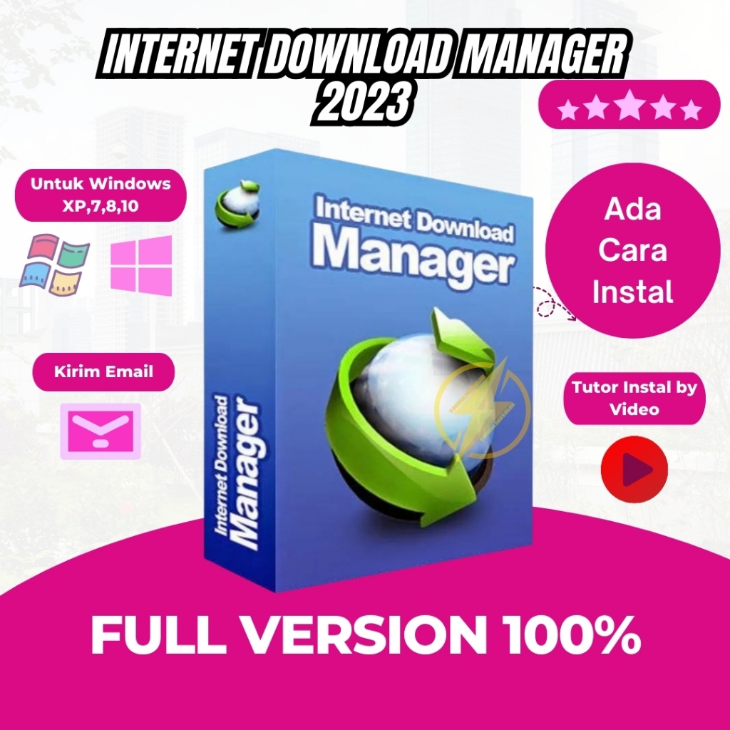 Jual IDM 2023 FULL VERSION PERMANEN 100% | Shopee Indonesia