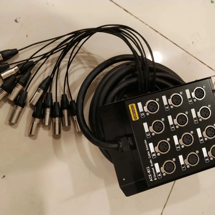 Jual Kabel Snake Apollo 12ch - Box STX + Jack TUM - 15 Meter | Shopee ...