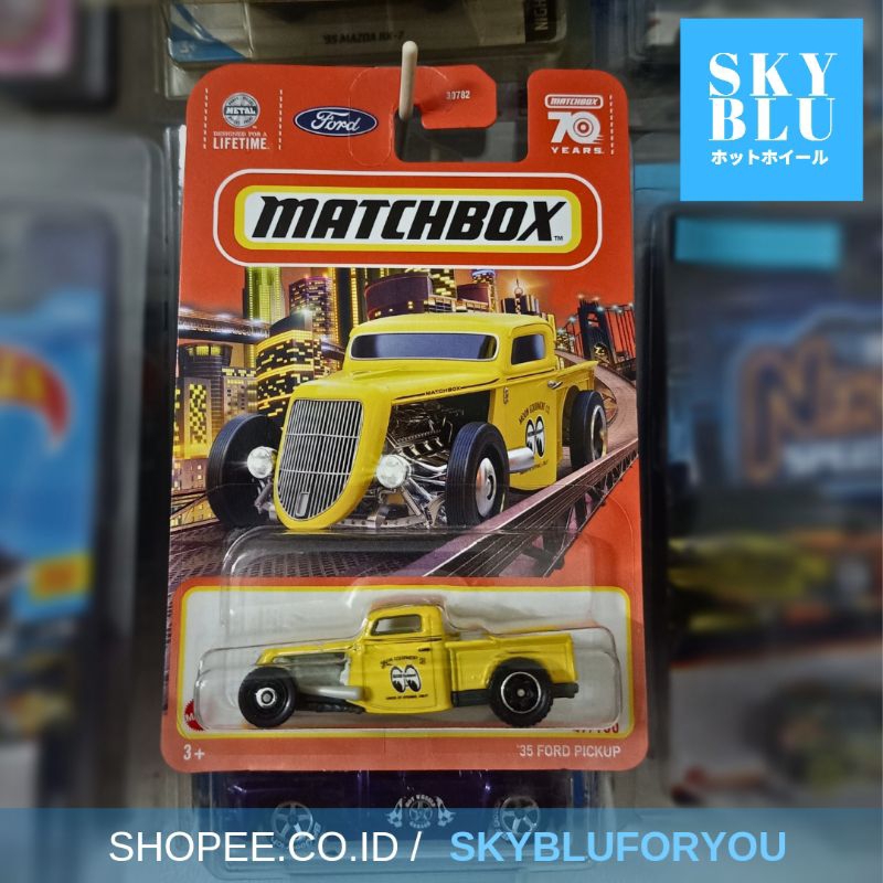 Jual MATCHBOX 35 FORD PICKUP MOONEYES (MATCHBOX 70 YEARS SERIES ...