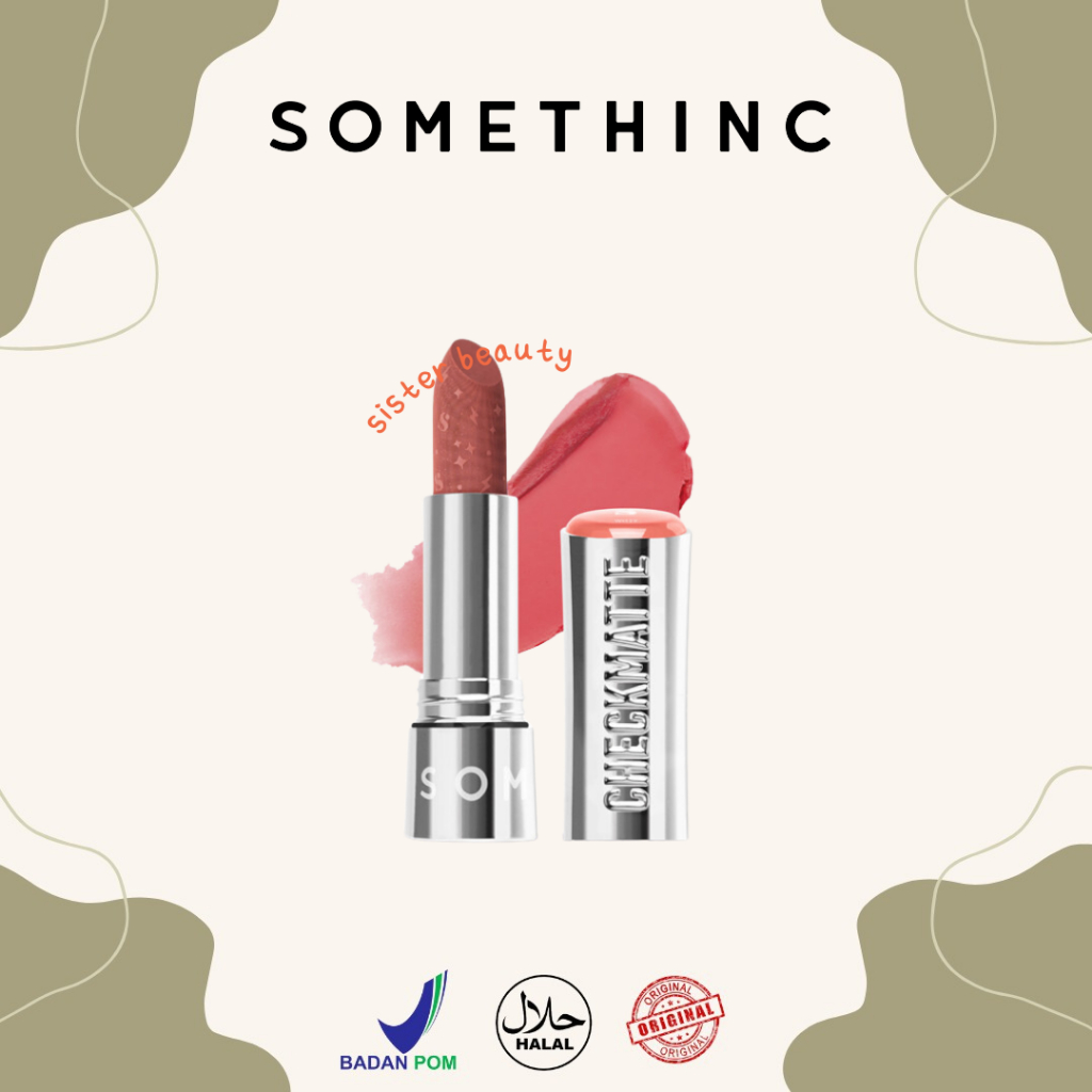 Jual SisterBeauty - [NEW SHADES] Somethinc Checkmatte Transferproof ...