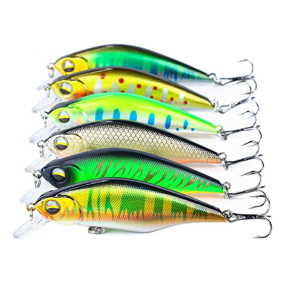 Jual Umpan Pancing Minnow 8 cm 11,8gr ultralight fishing lure mancing ...