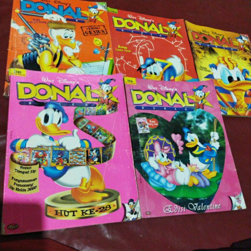 Jual donal bebek edisi khusus - edisi special - donal bebek tebal | Shopee Indonesia