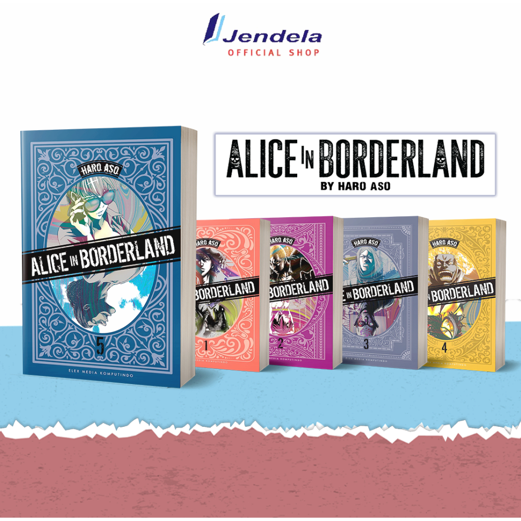 Jual Komik Alice in Borderland Volume Lengkap by Haro Aso | Shopee ...