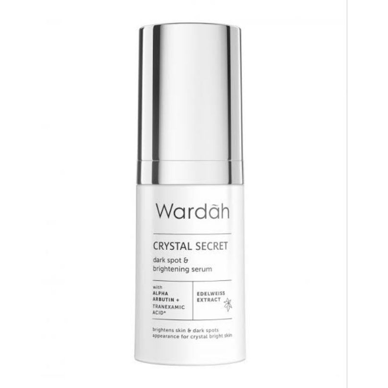 Jual WARDAH Crystal Secret Dark Spot & Brightening Serum with Alpha Arbutin + Tranexamic Acid ...