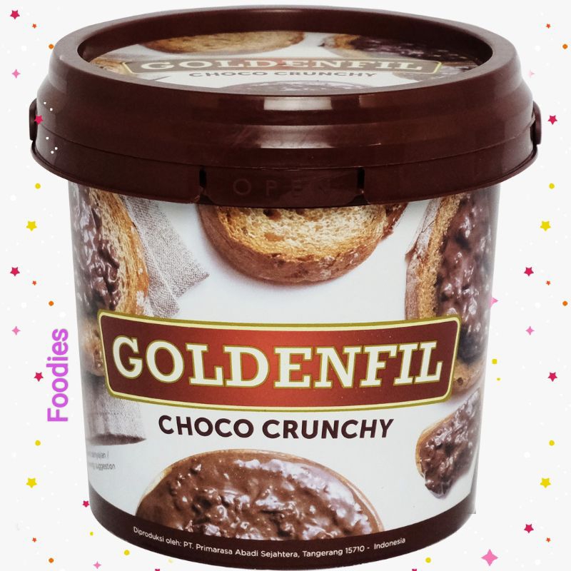 Jual [Foodies] GOLDENFILL SELAI CHOCO CRUNCHY 1 Kg aneka rasa lengkap ...