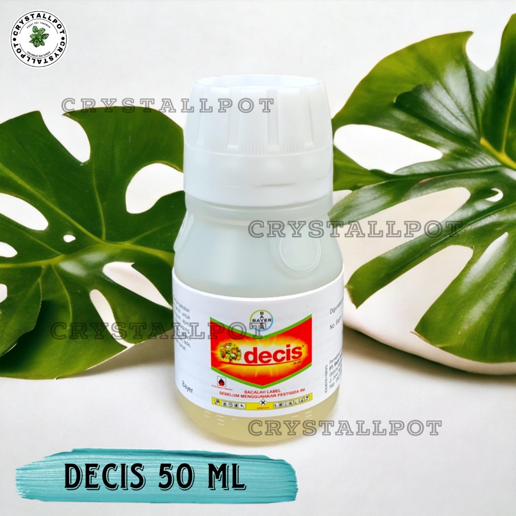 Jual DECIS 25 EC 50 ML INSEKTIDISA PESTISIDA OBAT PEMBASMI HAMA BAYER ...