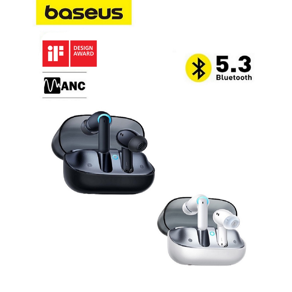 Jual Baseus Headset TWS True Wireless Bluetooth Gaming Earphone ANC ...