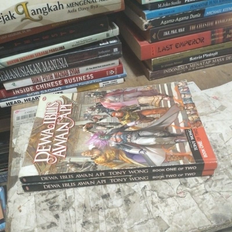 Jual Komik Silat DEWA IBLIS AWAN API 1-2 Tamat By Tony Wong | Shopee ...
