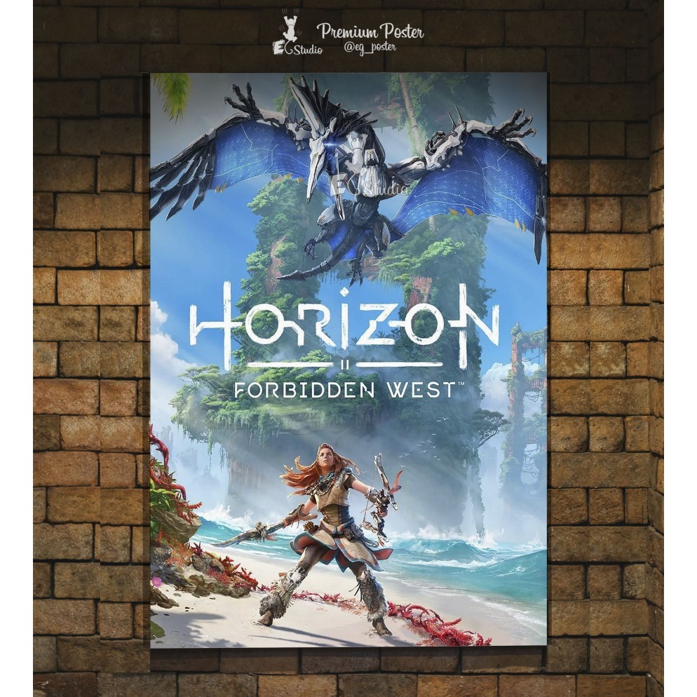 Jual Poster Game - Horizon Forbidden West Buat Rental PS | Shopee Indonesia