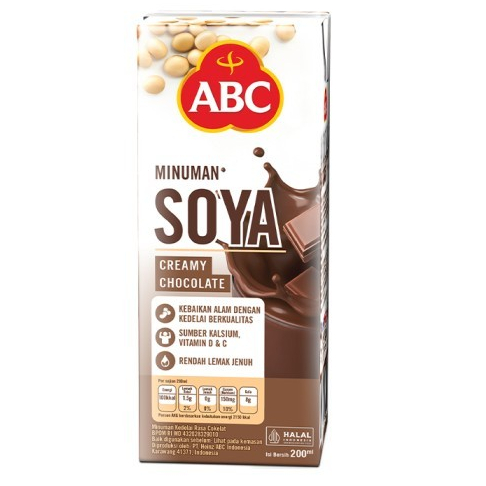 Jual Minuman ABC Soya creamy chocolate 200 ml | Shopee Indonesia