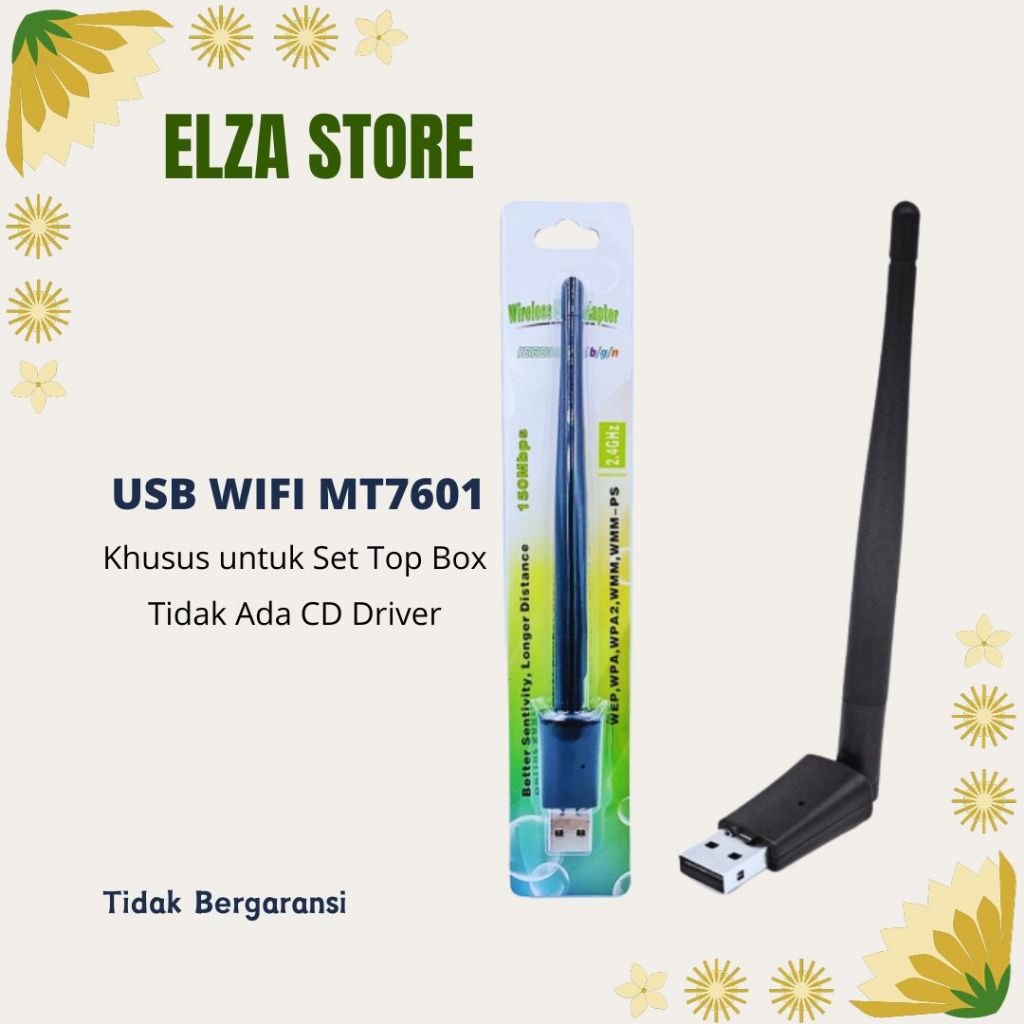 Jual USB WIFI MT7601 USB WIFI DONGLE untuk SET TOP BOX / PC / LAPTOP | Shopee Indonesia