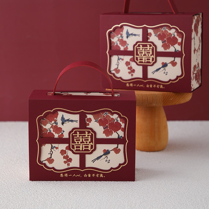 Jual KS004 - MAR0N Kotak hampers wedding / sangjit box - kotak souvenir ...
