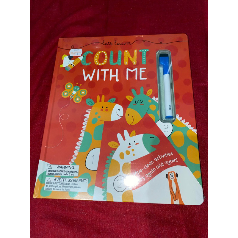Jual lets learn count with me booked | Shopee Indonesia