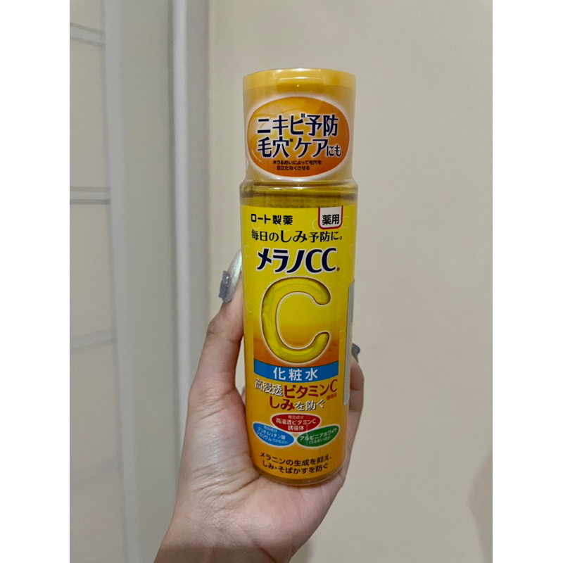 Jual Rohto Melano CC Lotion Vitamin C Toner Jepang 170ml | Shopee Indonesia