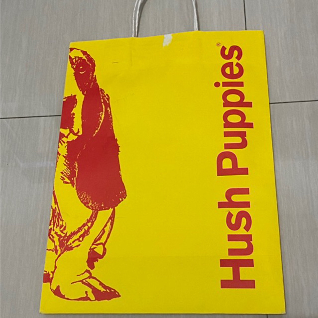 Jual paper bag hush puppies kuning | Shopee Indonesia