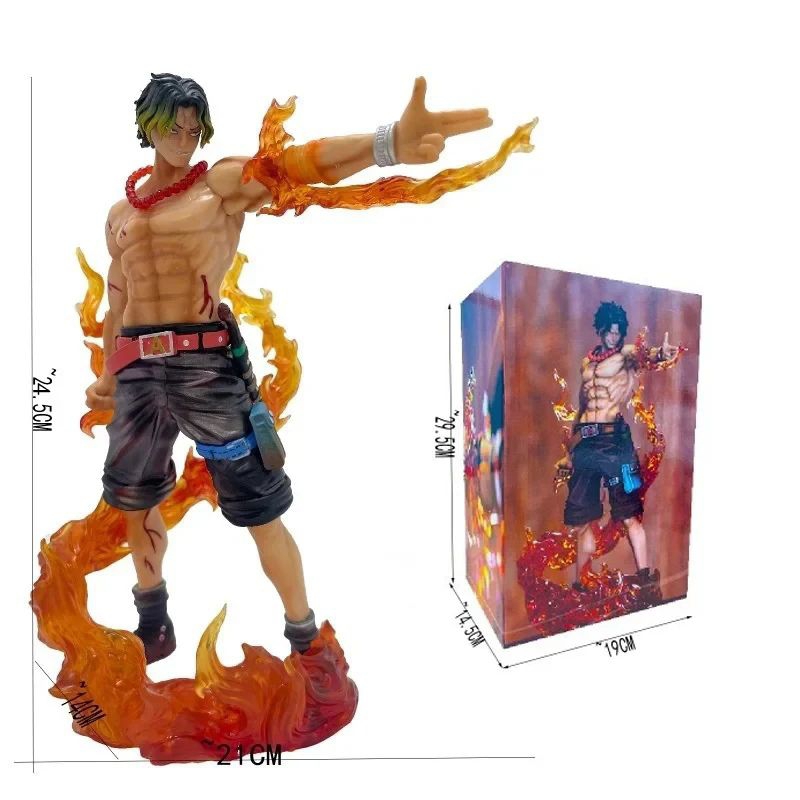 Jual Figure Portgas D Ace Action Fire Fist Model PVC ONe Piece Anime ...