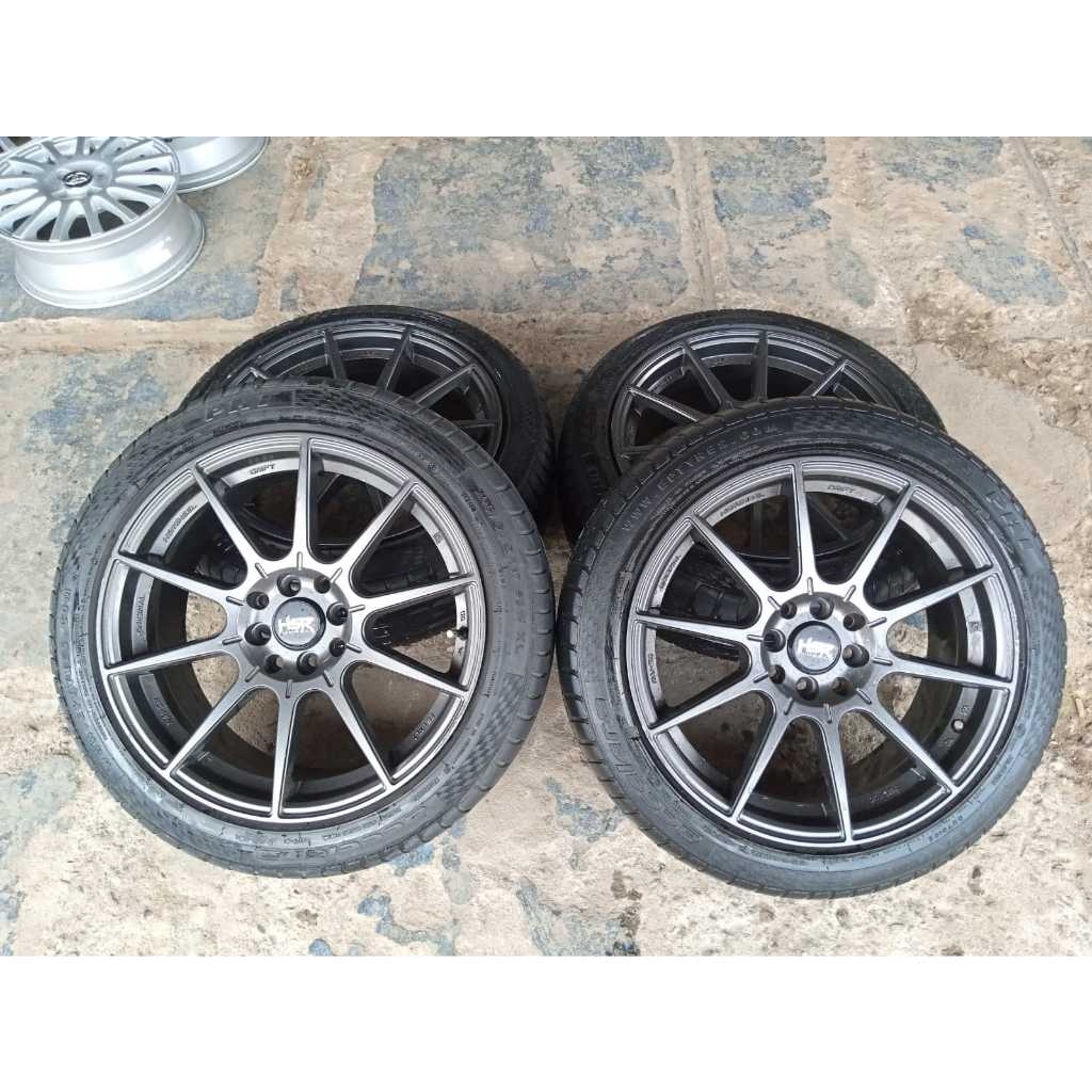 Jual pelek bekas mobil rai s2 ring 17x7 lubang 4x100 114 seken bekas ...