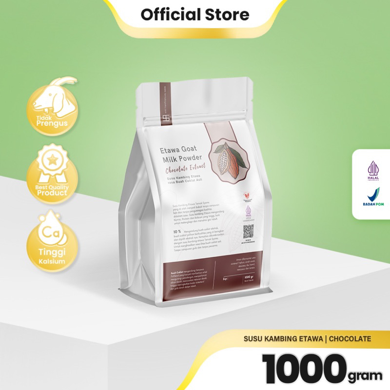 Jual 1KG Susu Kambing Etawa Varian Rasa Cokelat Coklat Cocoa Choco ...