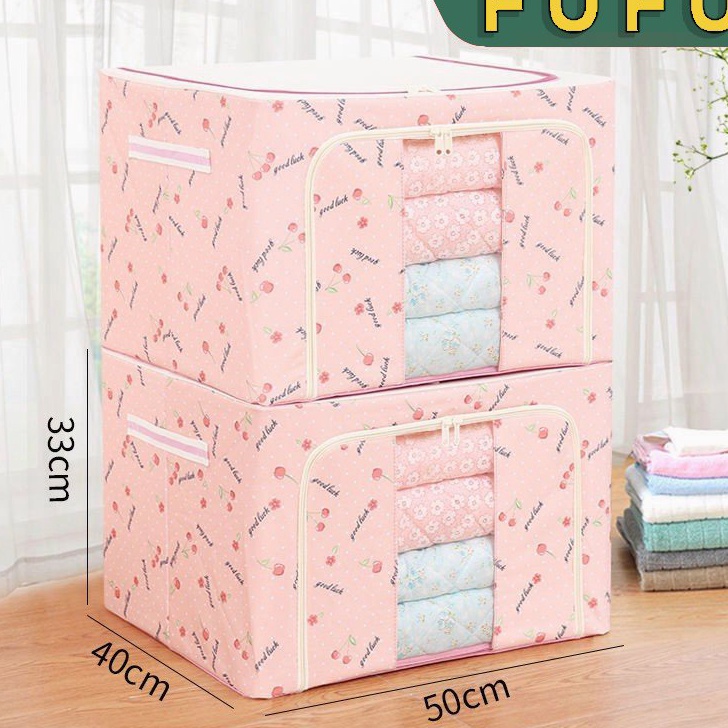 Jual MODEL DZE124 FUFU 72L lemari pakaian / box pakaian serbaguna ...