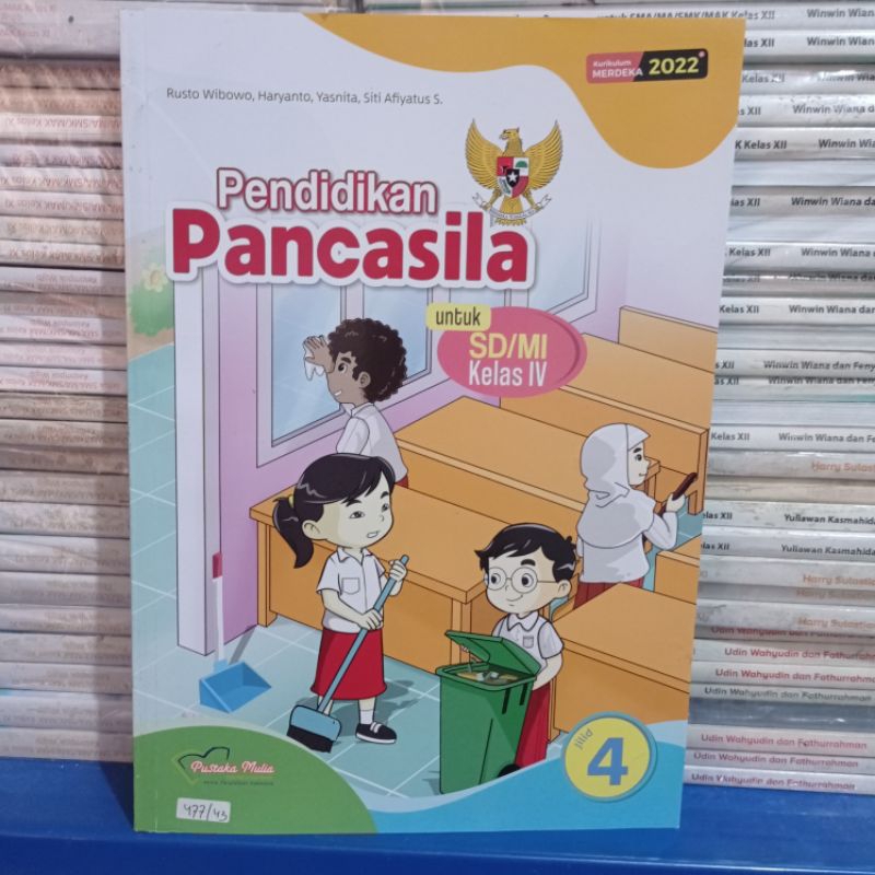 Jual buku kurikulum merdeka PENDIDIKAN PANCASILA UNTUK SD/ MI KELAS 4 PUSTAKA MULIA | Shopee ...
