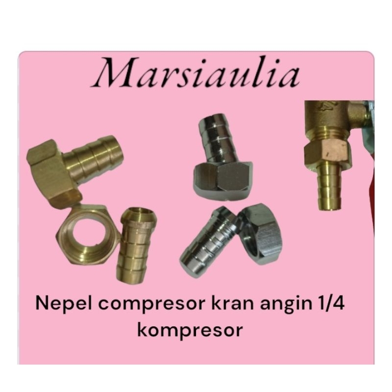 Jual Nepel compresor kran angin 1/4 kompresor | Shopee Indonesia
