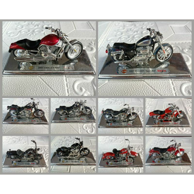 Jual Miniature Diecast Motor Harley Davidson edisi collector | Shopee ...