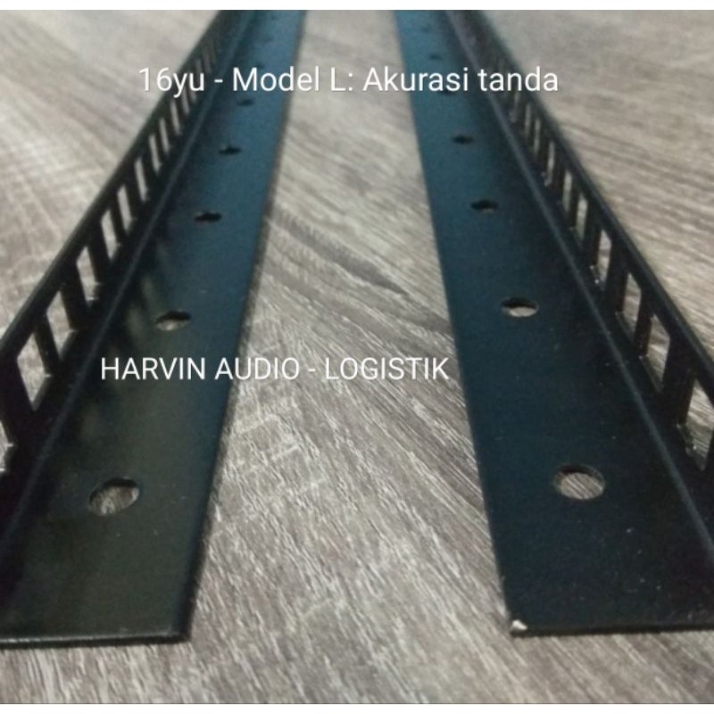 Jual Besi Rack Mounting / server / hardcase Model L ukuran 16u: 1Batang ...